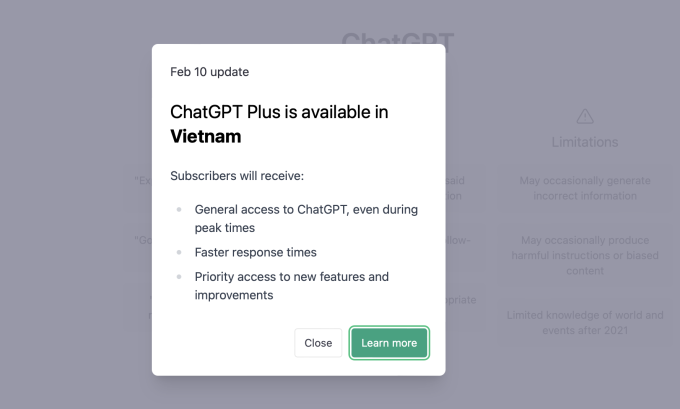 ChatGPT Plus có mặt tại Việt Nam - myfpt.com.vn